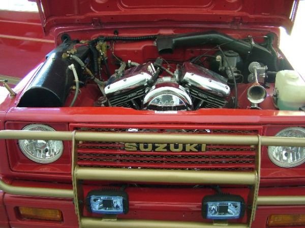 Suzuki Samurai with a V-Twin – Engine Swap Depot