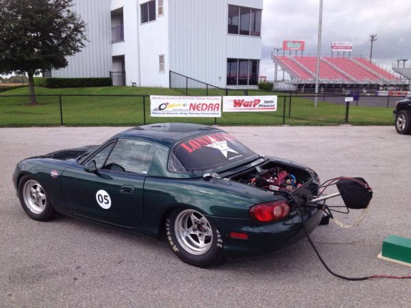 Drag Mazda Miata Powered By Two Electric Motors – Engine Swap Depot