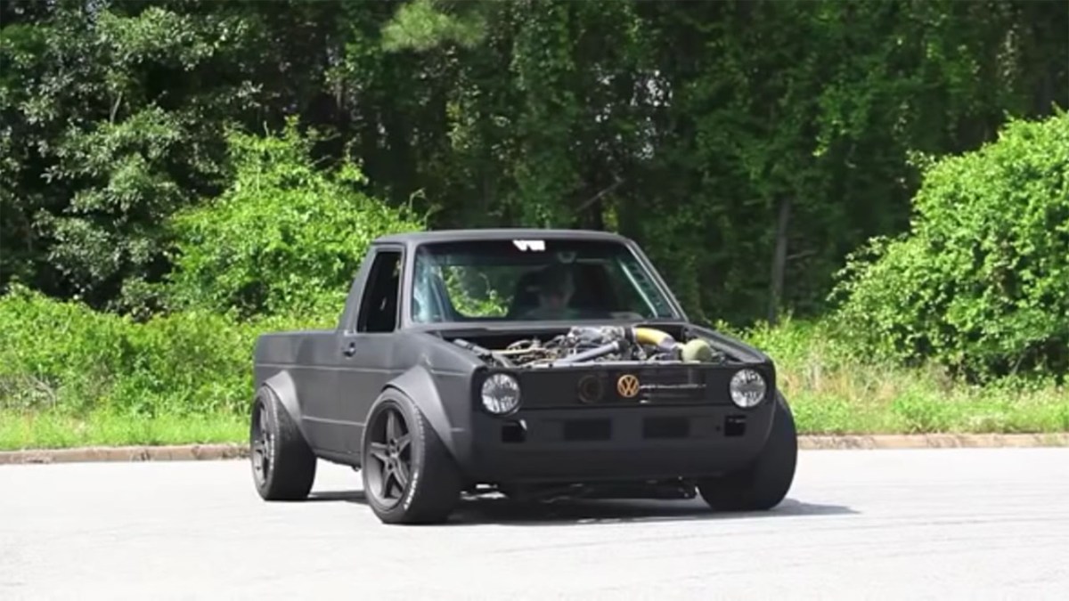 Volkswagen Caddy with a Ford V8 – Engine Swap Depot