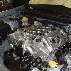 Toyota GT86 with a Twin-Turbo 3.6 L 2GR-FSE V6 – Engine Swap Depot
