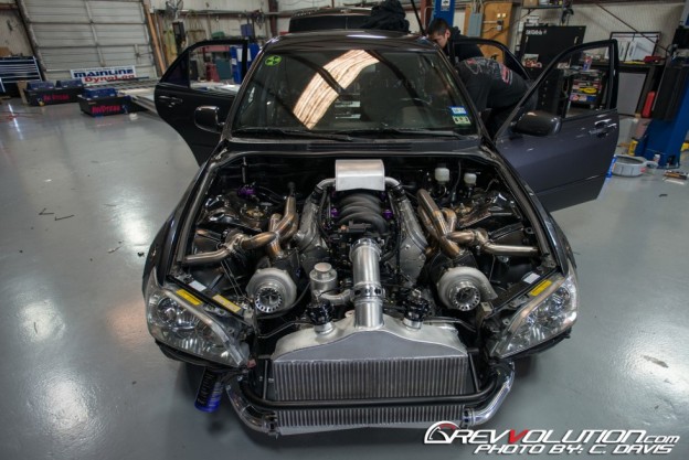 Lexus IS300 with a Twin-turbo 5.3 L V8 – Engine Swap Depot