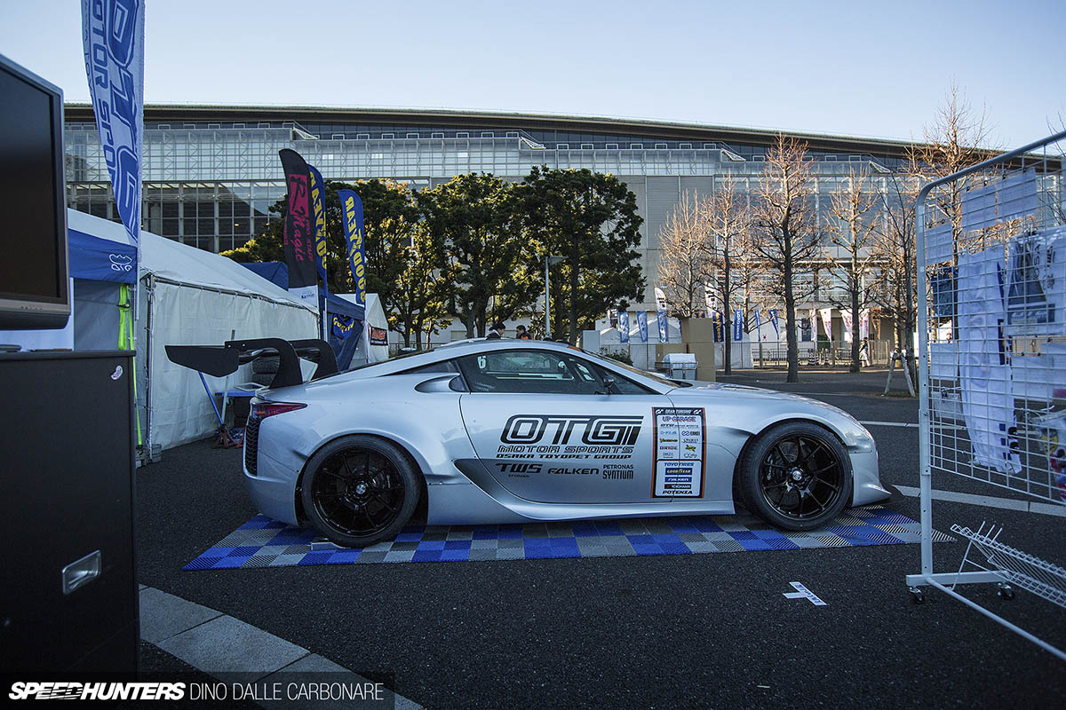 OTG Lexus LFA with TRD NASCAR V8 02 – Engine Swap Depot