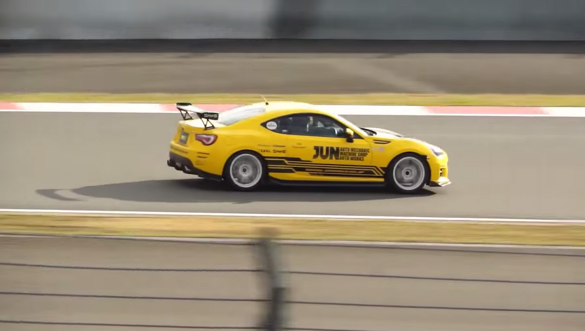 JUN’s Subaru BRZ with a Synergy V8 at the Track – Engine Swap Depot