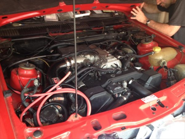 1985 Merkur XR4Ti With A Lexus V8 04 – Engine Swap Depot