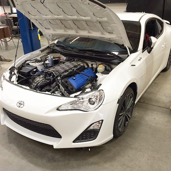 Scion FRS with a Ford Coyote V8 – Engine Swap Depot