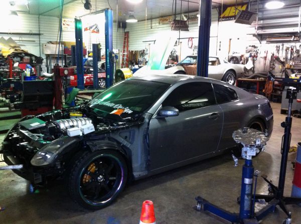Infiniti G35 with a HEMI V8 – Engine Swap Depot