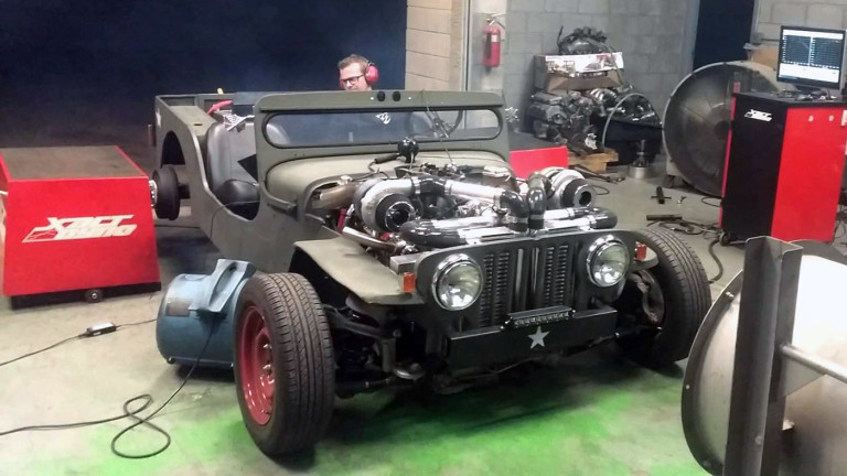 Willys Jeep with a Twin-Turbo LSx – Engine Swap Depot