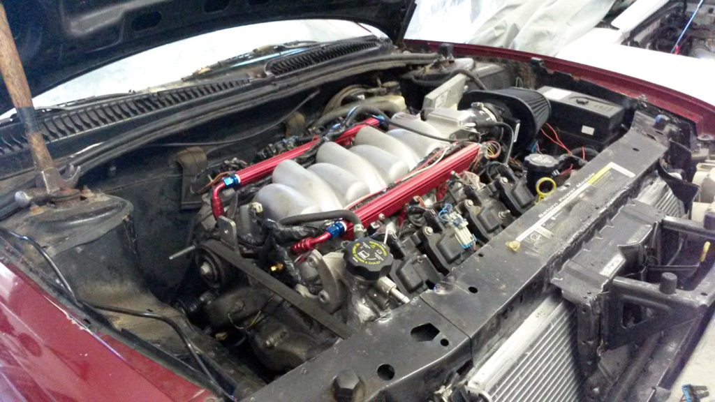 Saturn SL1 with a LS4 – Engine Swap Depot