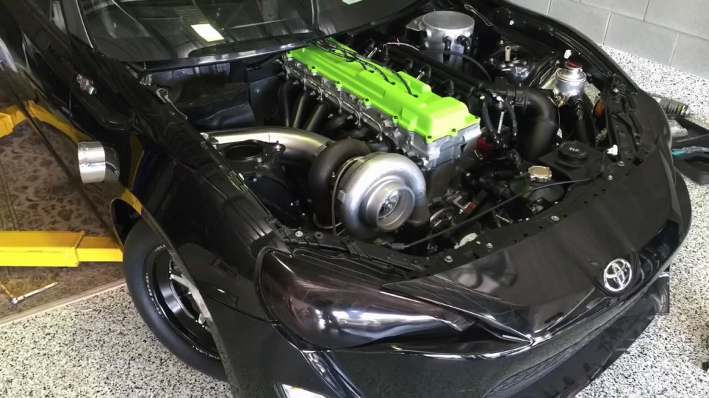 Toyota 86 with a 1,800 HP 1FZ-FE – Engine Swap Depot