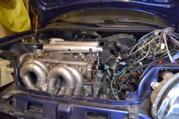 Fiat Seicento with a 490 HP Abarth Engine – Engine Swap Depot