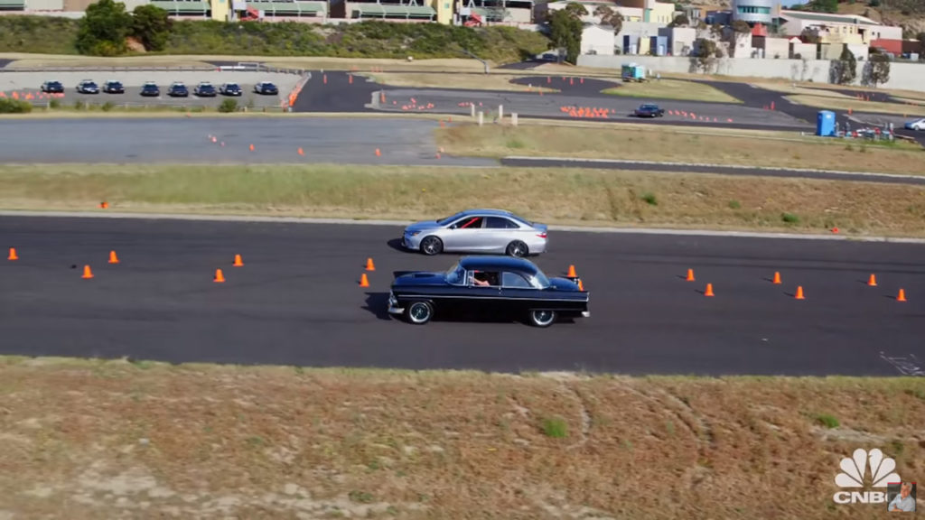 Jay Leno’s Sleeper Toyota Drag Races Tim Allen’s Sleeper Ford – Engine ...