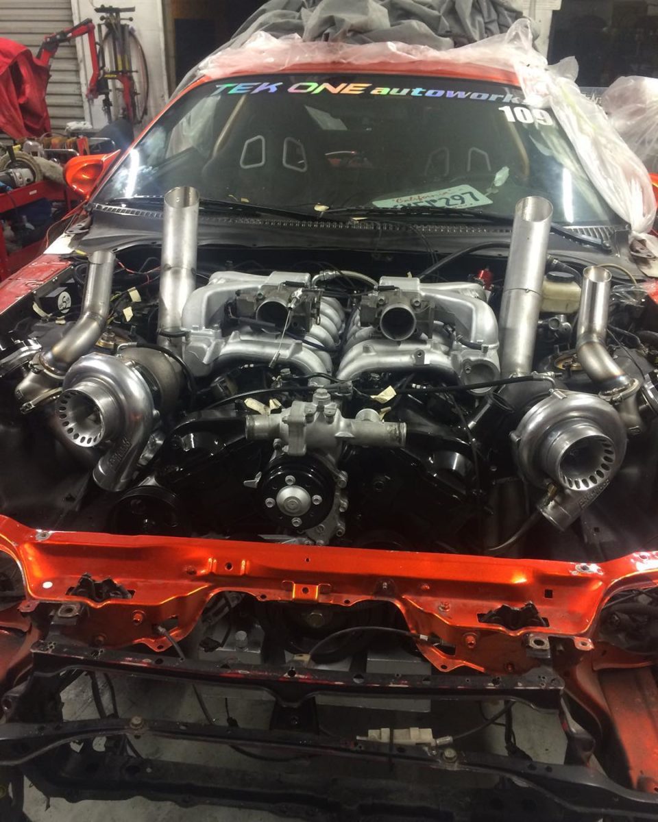 Toyota Supra with a Twin-Turbo V12 – Engine Swap Depot