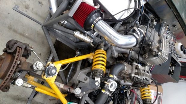 MG Midget with a 13B Rotary – Engine Swap Depot