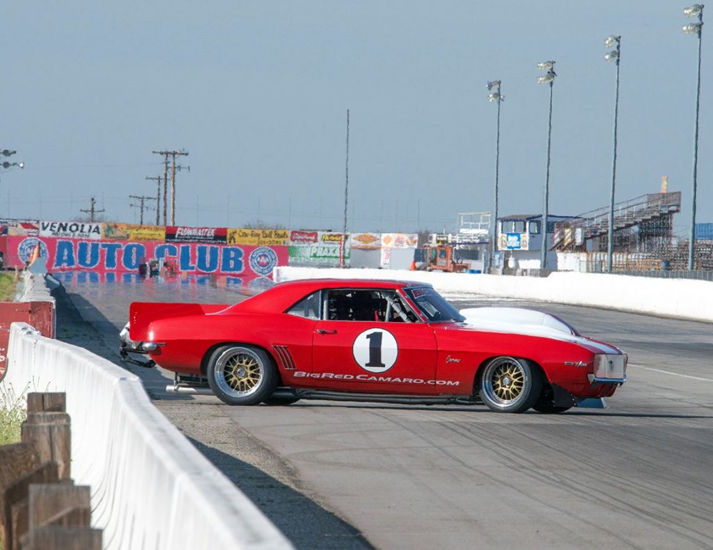 Rebuilt Big Red Camaro Sets Record With 253 MPH – Engine Swap Depot