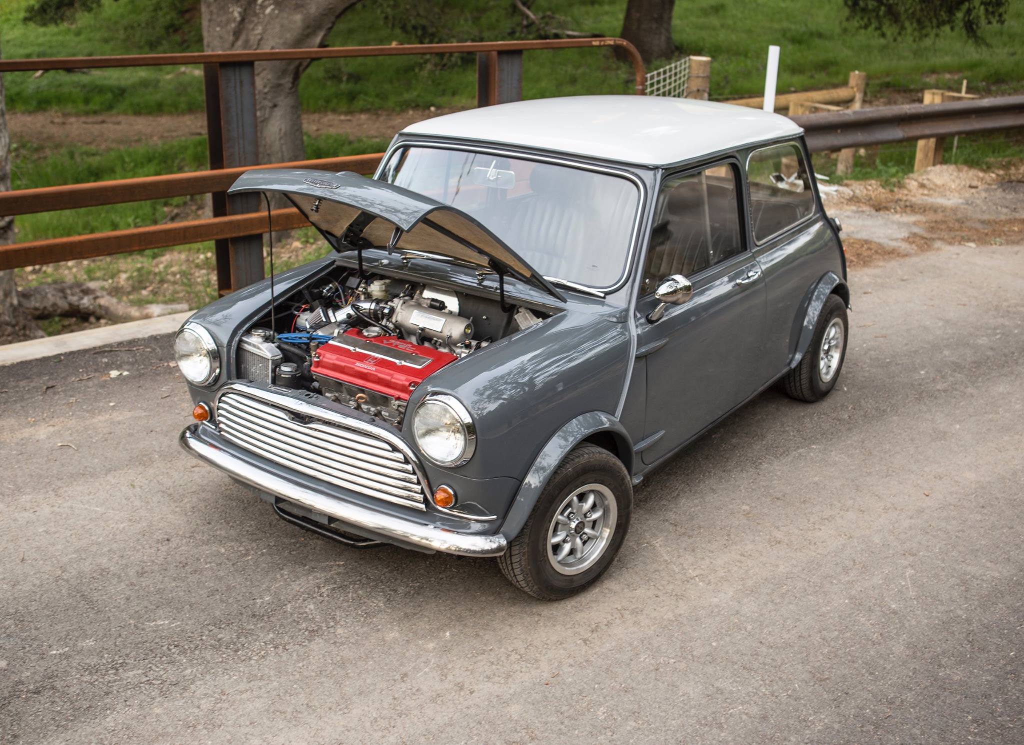 Mini With A Honda B18c Engine Swap Depot