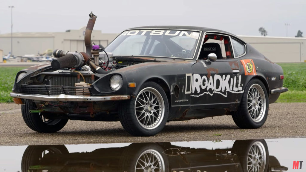 Roadkill Installs a Turbo 5.0 L V8 in the Rotsun – Engine Swap Depot