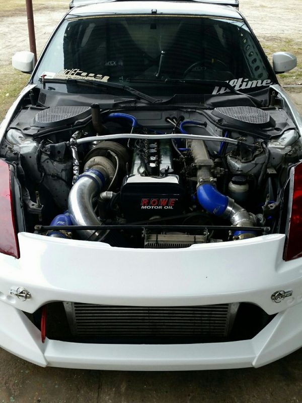 Nissan 350Z with a Turbo 1JZ Inline-Six – Engine Swap Depot