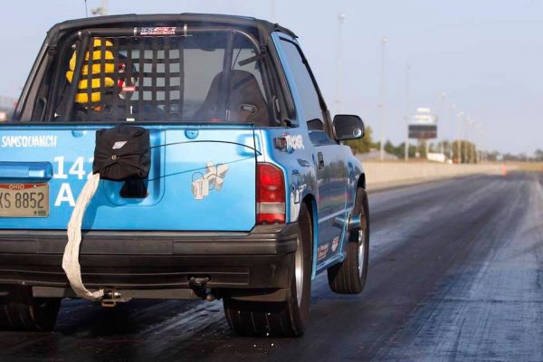 Geo Tracker with a Twin-Turbo V8 – Engine Swap Depot