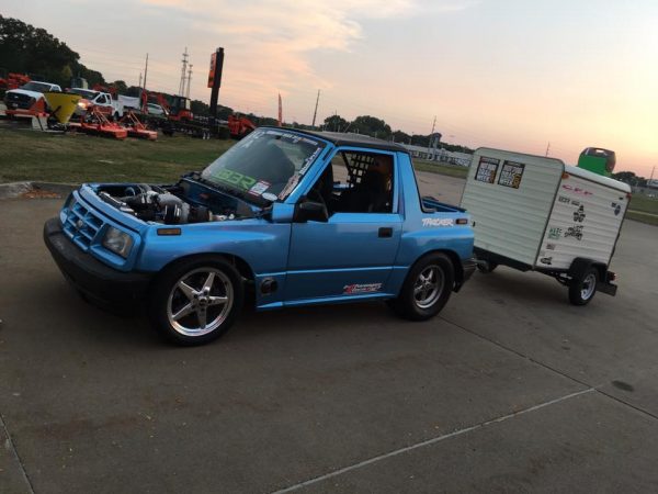 Geo Tracker with a Twin-Turbo V8 – Engine Swap Depot