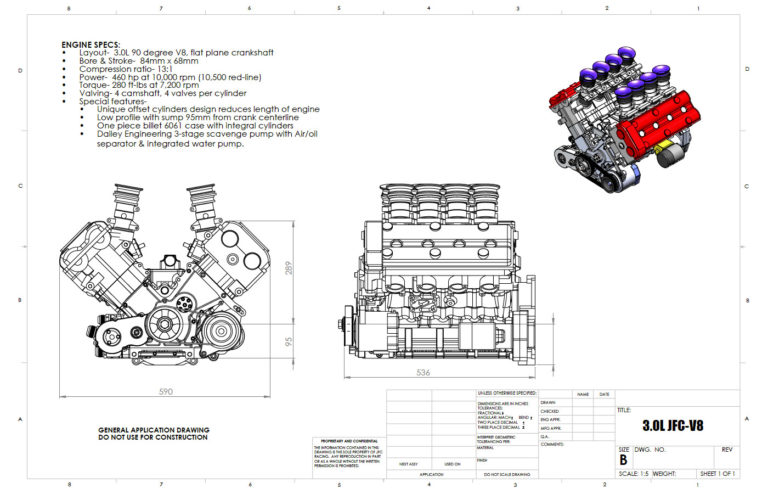 JFC Racing Purchased Hartley’s 3.0 L Bolt V8 to Develop and Sell ...