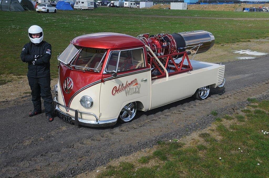VW Type 2 Truck with a Jet Engine – Engine Swap Depot