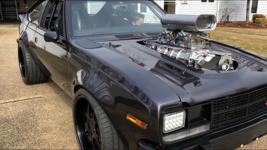For Sale : 1982 AMC Spirit with a Supercharged Chevy V8 – Engine Swap Depot