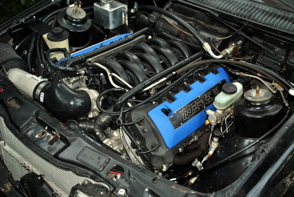 Merkur XR4Ti with a Coyote V8 – Engine Swap Depot