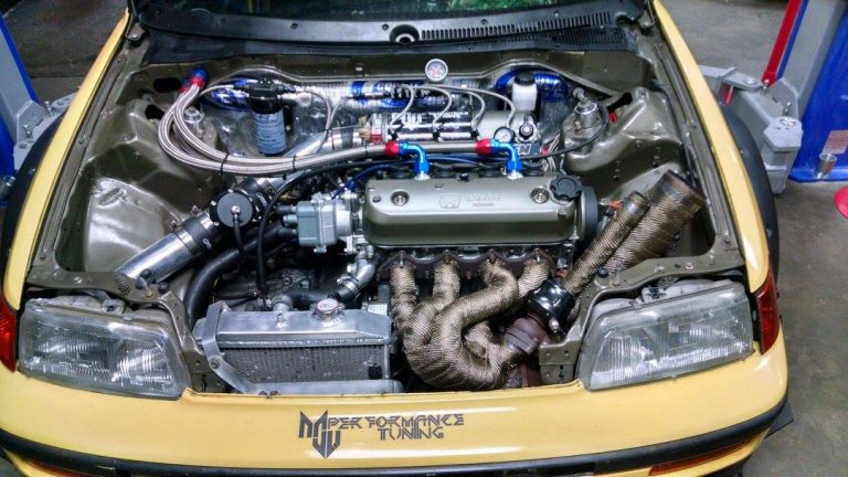 4WD Honda CRX with a Turbo F22 – Engine Swap Depot