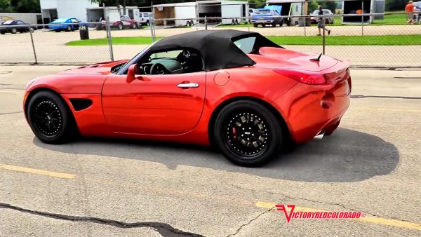 2008 Pontiac Solstice with a Supercharged LS3 V8 – Engine Swap Depot