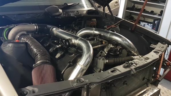 Mercedes 190E with a Turbo M119 V8 – Engine Swap Depot