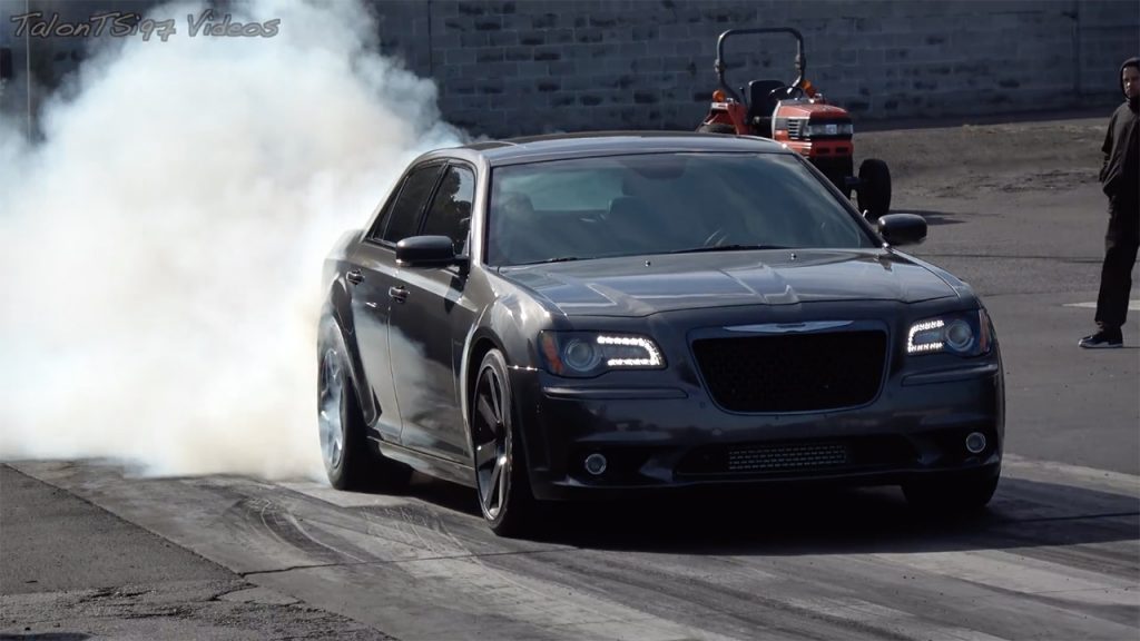 Chrysler 300 SRT-8 with a Twin-Turbo 6.2 L HEMI V8