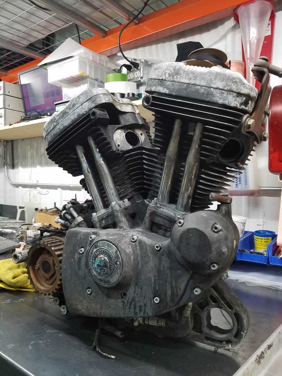 Snowblower Powered by a Harley-Davidson XL1200 V-Twin – Engine Swap Depot