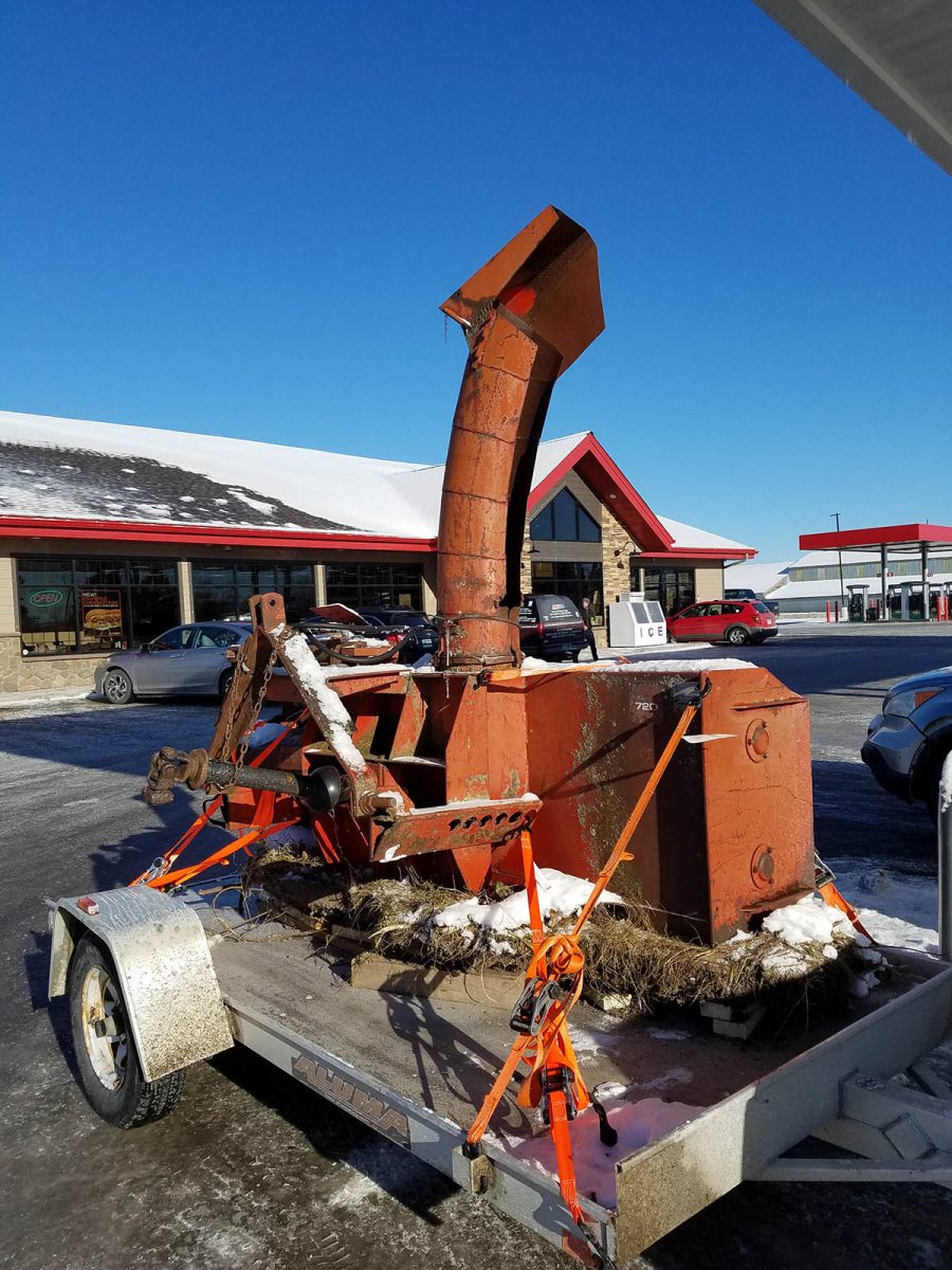 Snowblower Powered by a Harley-Davidson XL1200 V-Twin – Engine Swap Depot