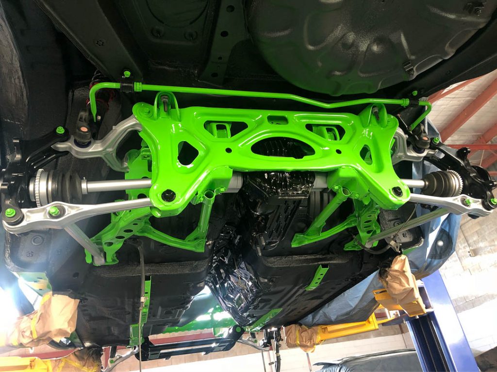 Mazda RX-7 with a 1000 hp Turbo 20B Three-Rotor