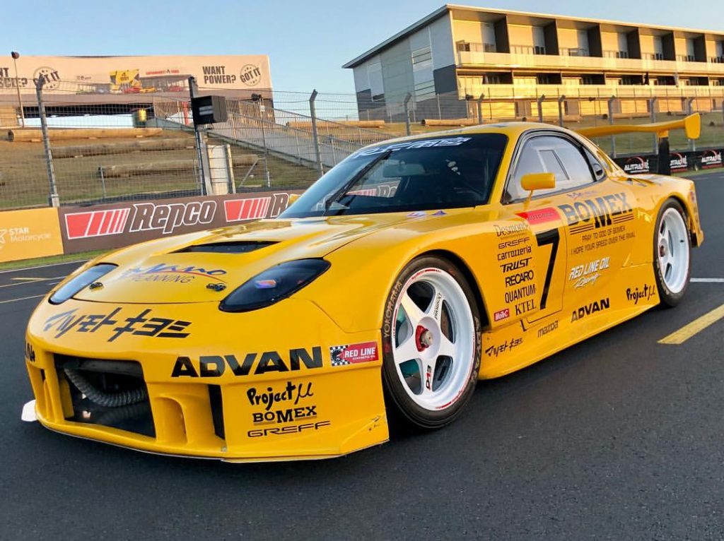 RE-Amemiya Mazda RX-7 with a 20B Three-Rotor – Engine Swap Depot