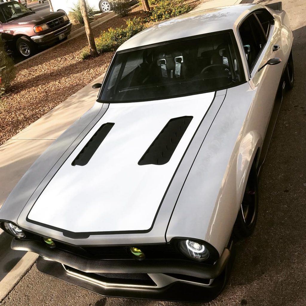 1971 Maverick with a Twin-Turbo Small-Block Ford V8 – Engine Swap Depot
