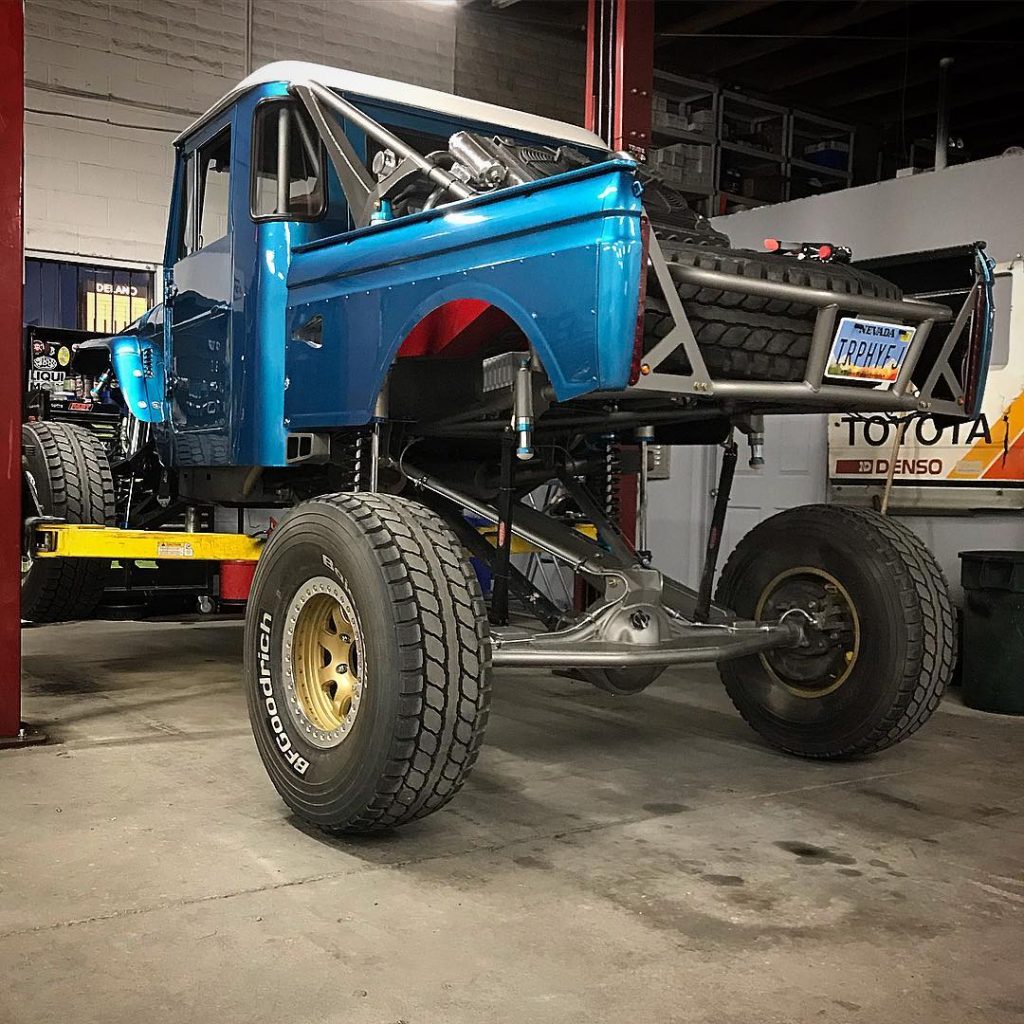 Toyota FJ45 with a Supercharged 3UR-FE V8 - engineswapdepot.com