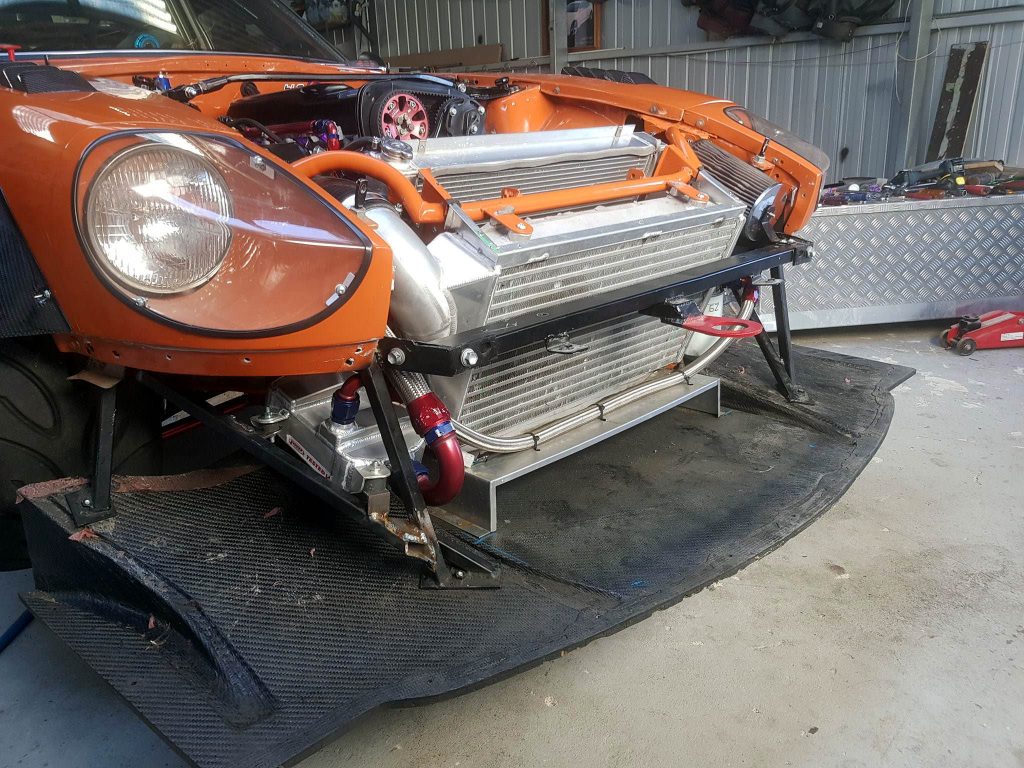 Datsun 240Z with a Turbo 2.8 L RB26 Inline-Six - engineswapdepot.com