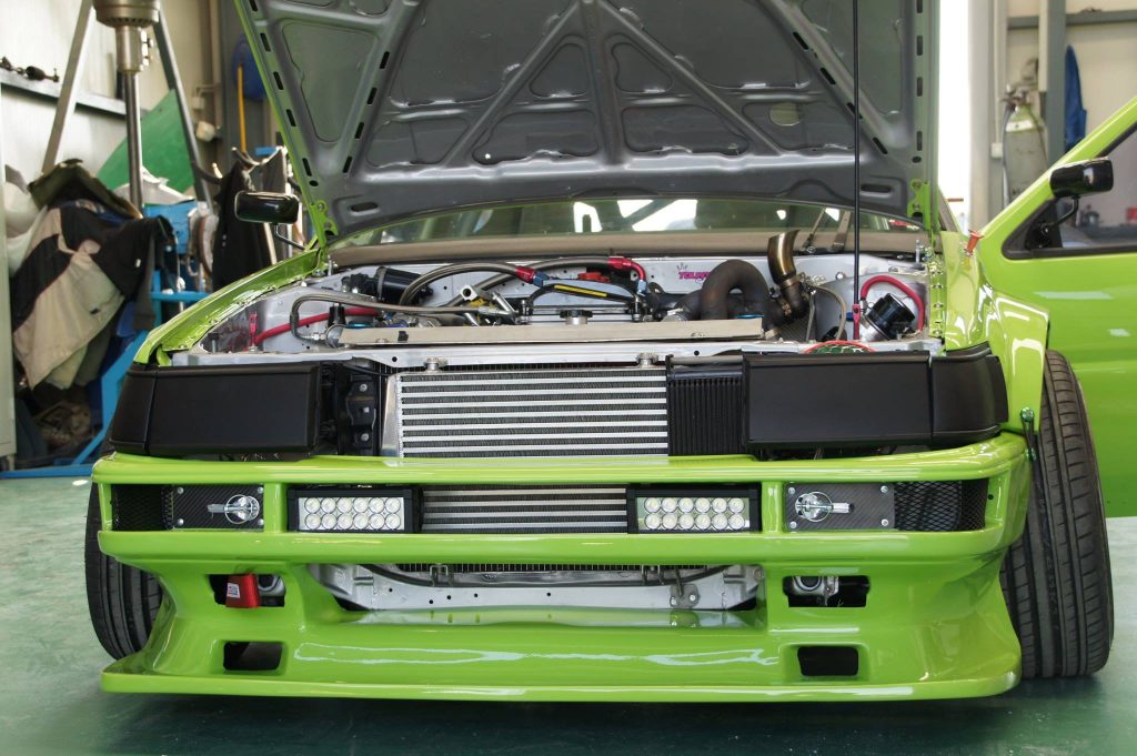 Toyota AE86 with a Turbo 2AZ-FE Inline-Four - engineswapdepot.com