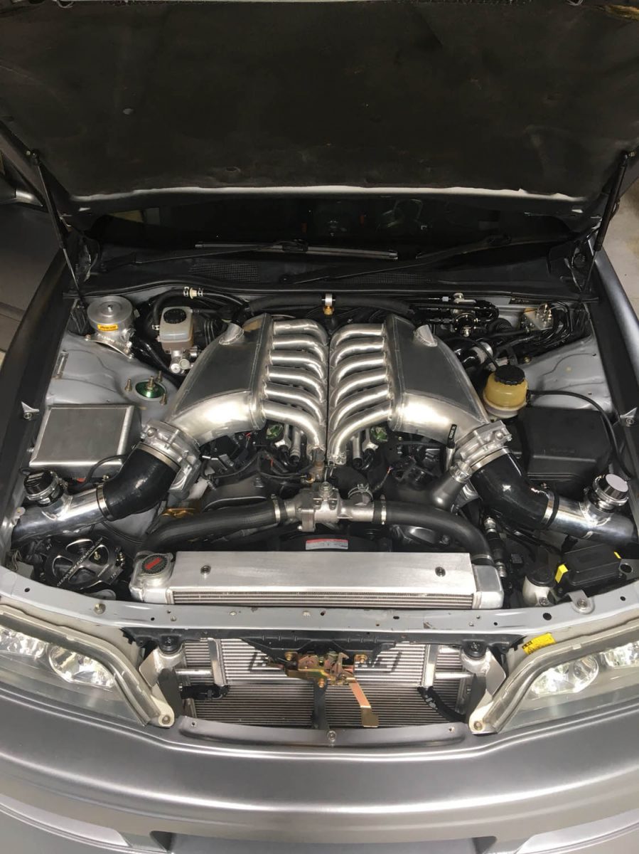 Toyota Chaser with a Twin-Turbo V12 – Engine Swap Depot