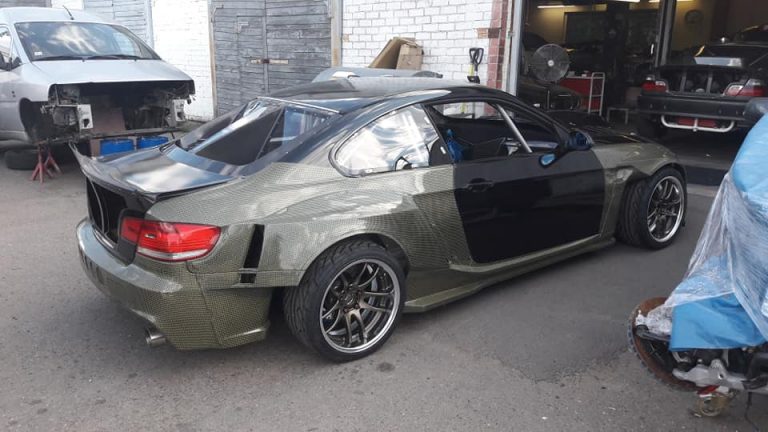 BMW E92 Eurofighter with a 7.6 L LSx V8 – Engine Swap Depot