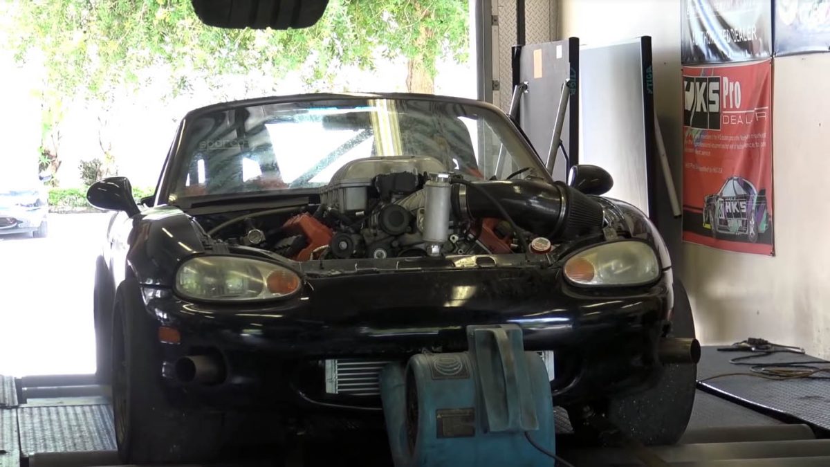 Mazda Miata with a Hellcat Supercharged V8 Update 2 – Engine Swap Depot