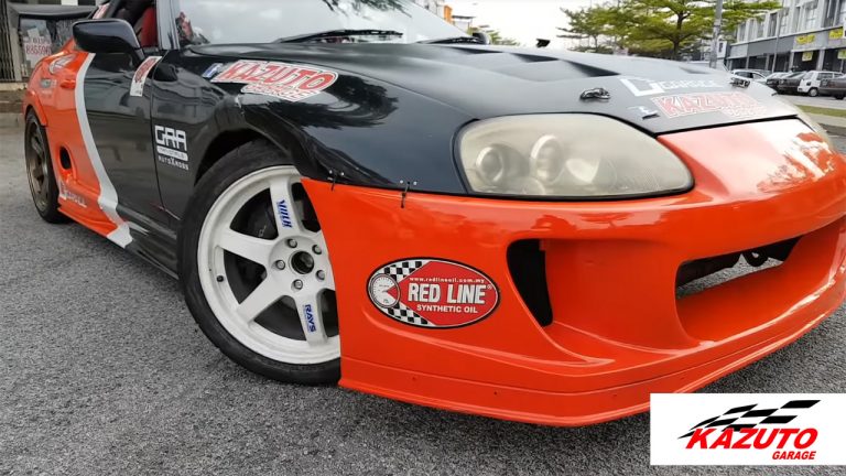 Supra Mk4 with a 1UZ V8 – Engine Swap Depot