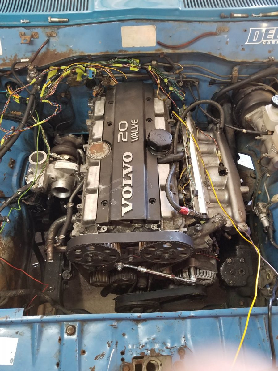 1973 Datsun 620 with a Volvo Turbo Inline-Five - engineswapdepot.com