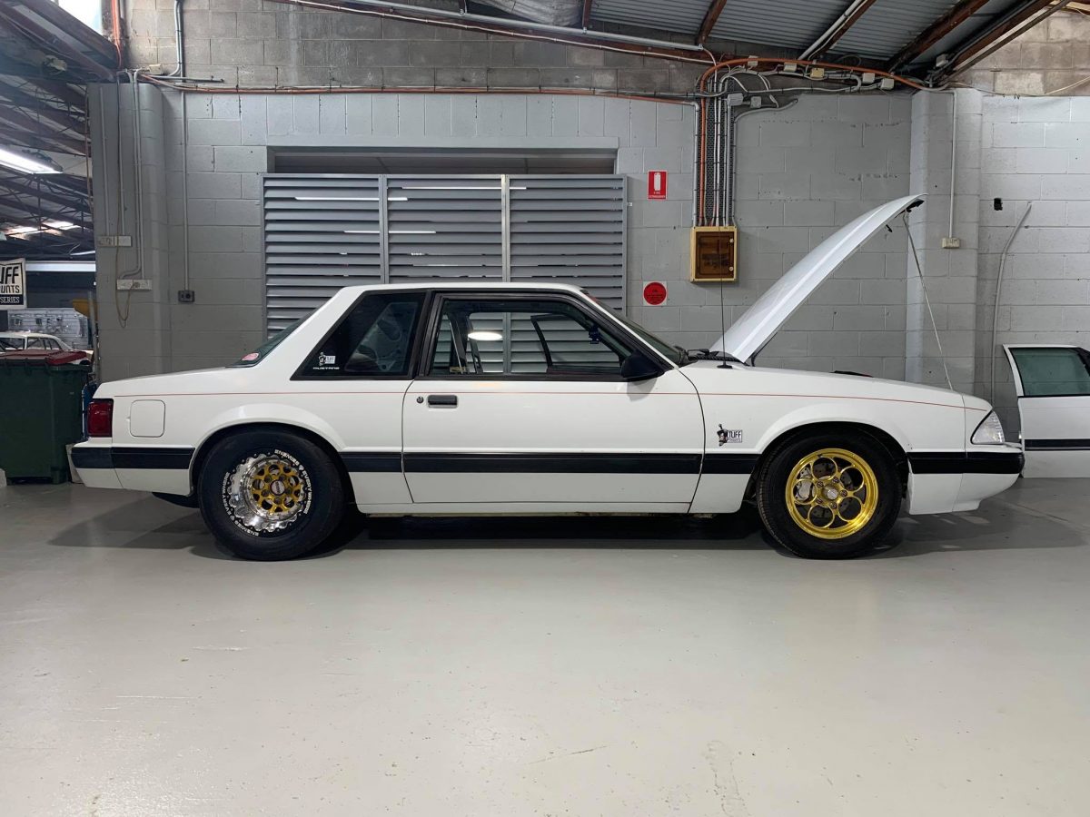 1989 Mustang with a Turbo Barra Inline-Six – Engine Swap Depot