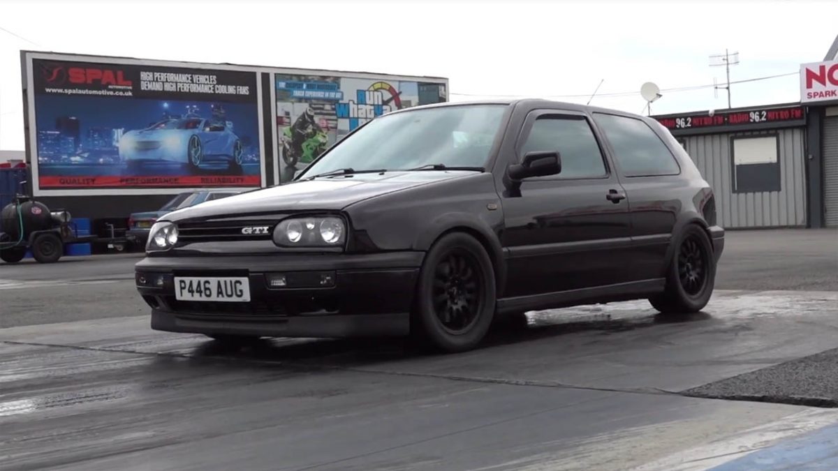 AWD Golf Mk3 with a Turbo Volvo Inline-Five