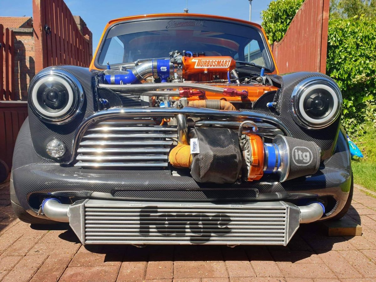 Mini with a Turbo B16