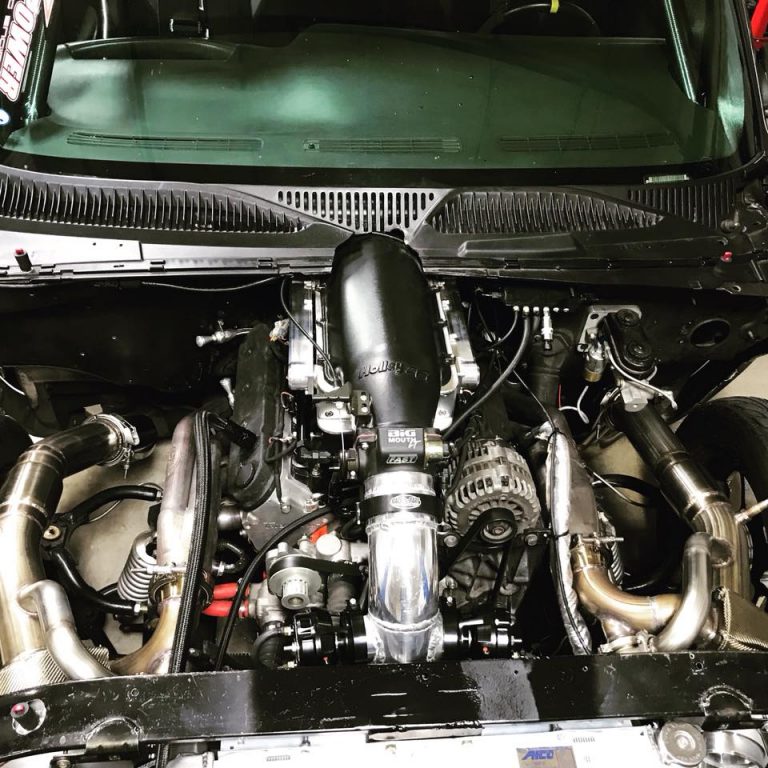 Chevy Silverado with a Twin-Turbo 376 LSX V8 - engineswapdepot.com