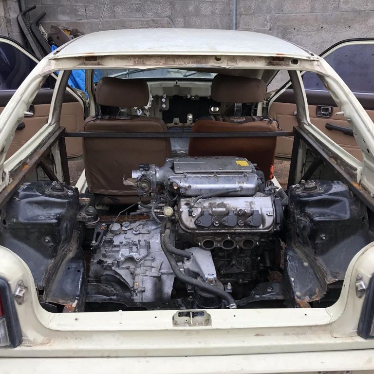 RWD 1983 Civic with a Mid-Engine Supercharged J32 V6 – Engine Swap Depot