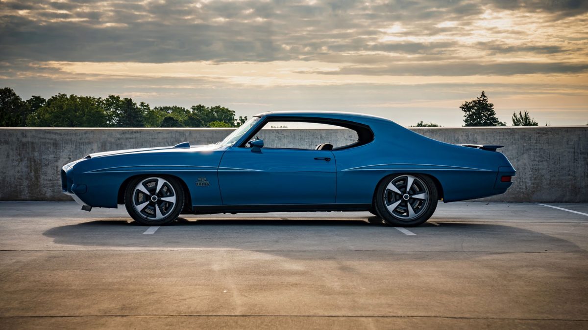 1971 Pontiac GTO with a Supercharged LSX V8 - engineswapdepot.com